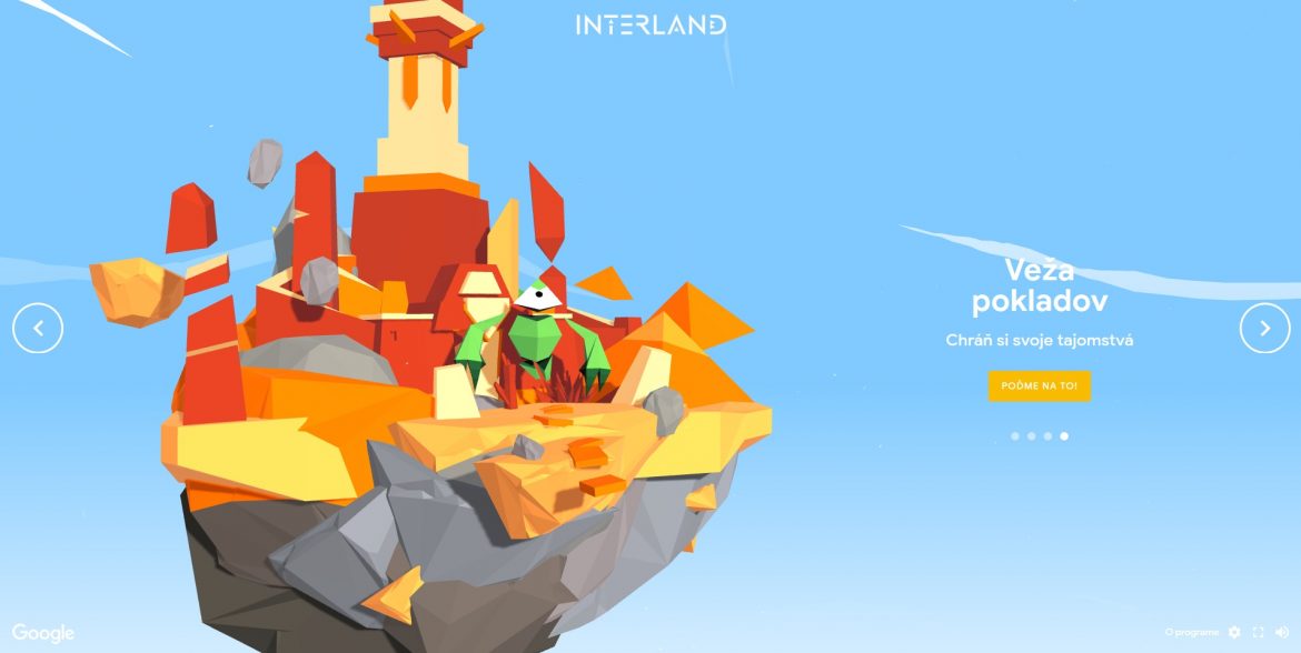 Interland - hra od Google zadarmo - Zavretá škola - ako učiť doma